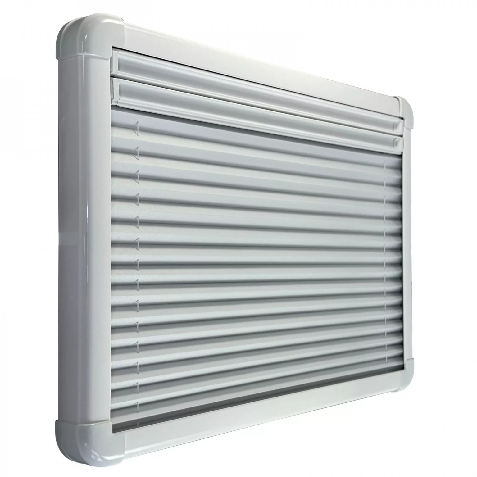 Cassette Campervan Blinds with Blackout Blind & Fly Screen | Black ...