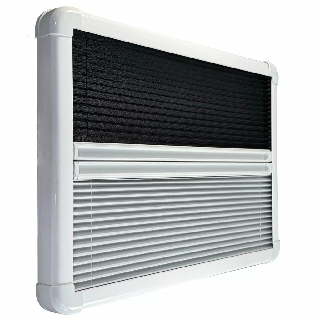 Sliding Cassette Window with Black out Blinds and Fly Net Screens ...